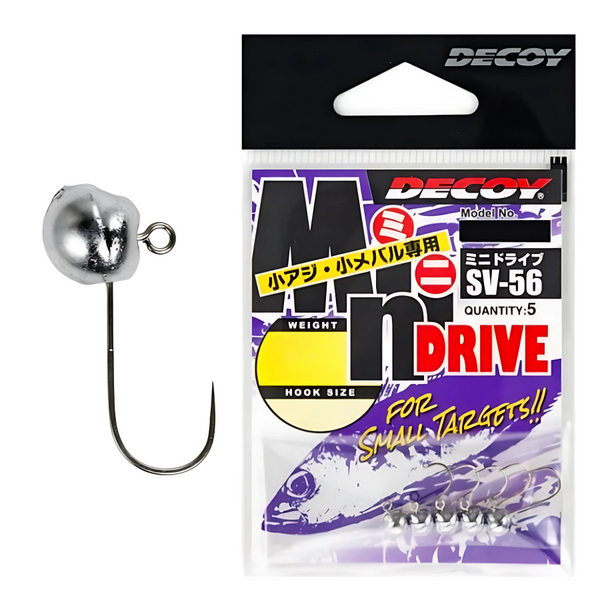 DECOY Mini Drive SV-56 Aji Jig Heads | Tackle Online Australia