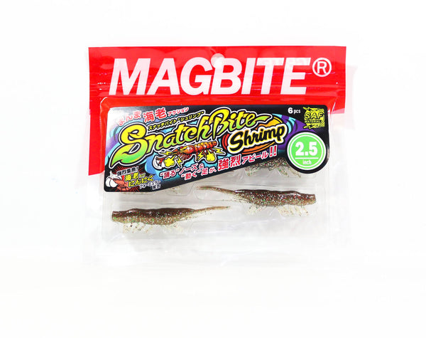 MAGBITE Snatchbite Shrimp 2.5" - 06 DIRTY SHRIMP ( CLEARANCE SALE )