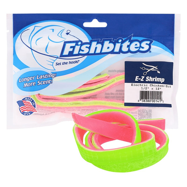 FISHBITES Longer Lasting E-Z Shrimp - Electric Chicken | Tackle Online ...