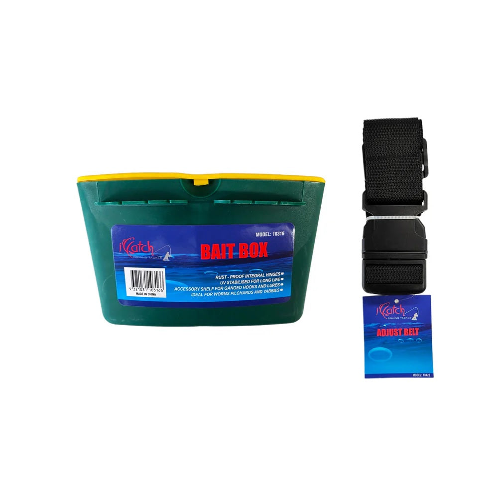 ICATCH Tackle Box / Bait Belt Bucket | Tackle Online Australia