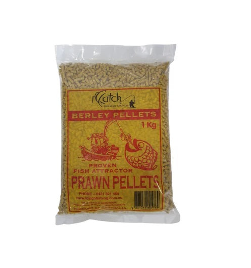 ICATCH Burley Prawn Pellets ISO Fishing Berley 1kg Bag | Tackle Online ...