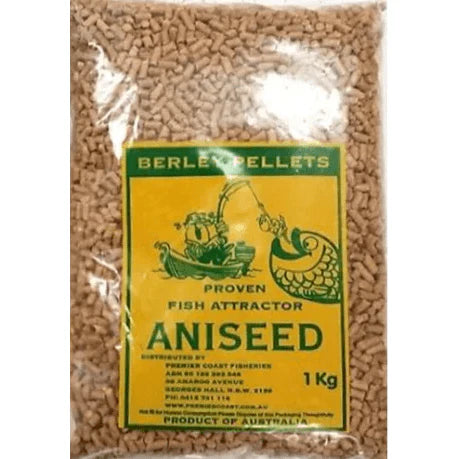 ICATCH Burley Aniseed 1kg Bag - ISO Fishing Burley Tackle Online Australia