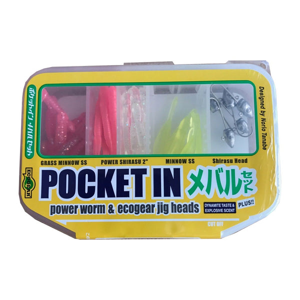 ECOGEAR Pocket IN Ajing soft plastics Kit | Tackle Online Australia